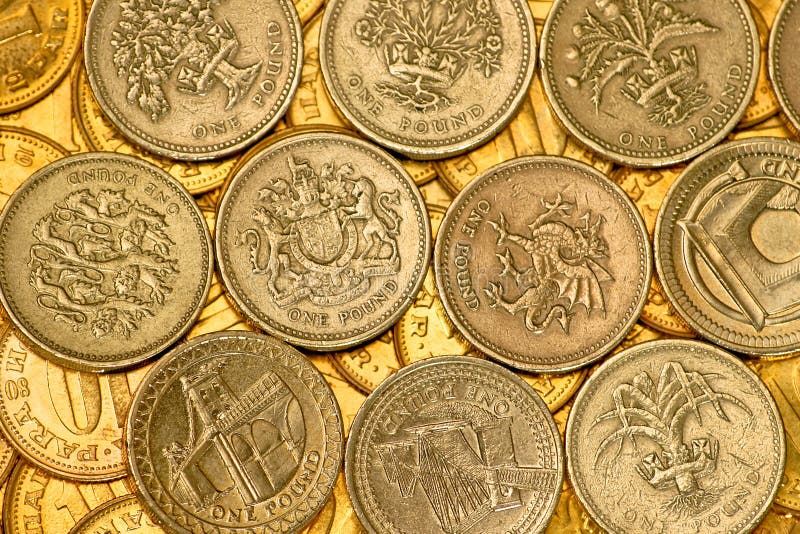 One pound stock image. Image of exchange, bunch, fund - 3292261