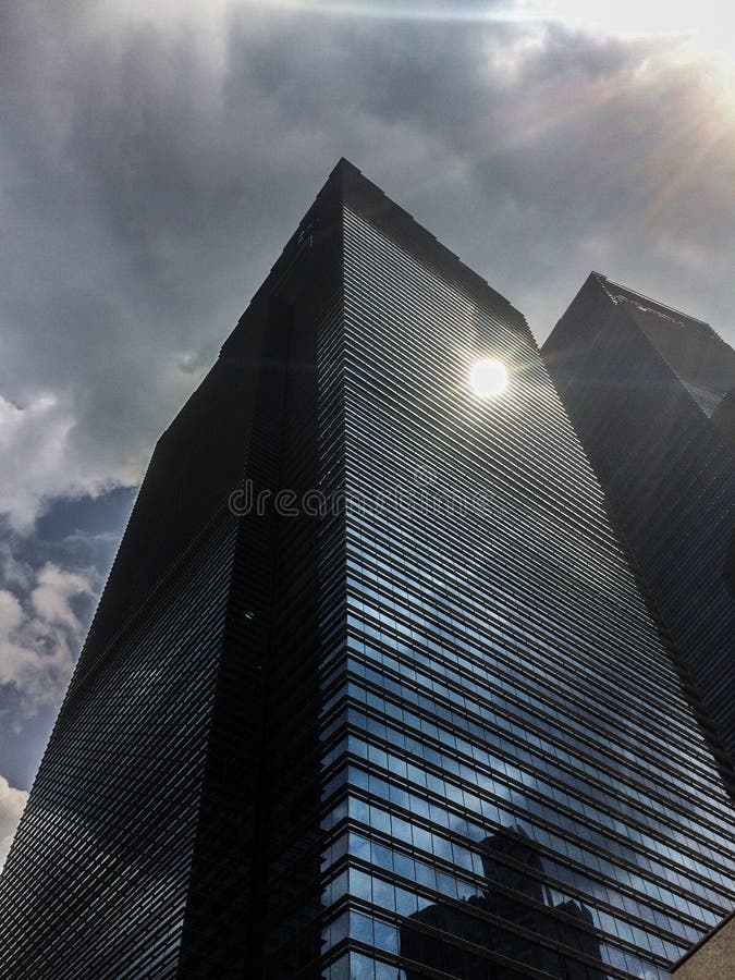 Raffles Building Under The Sunset Stock Photo - Image of beijing ...