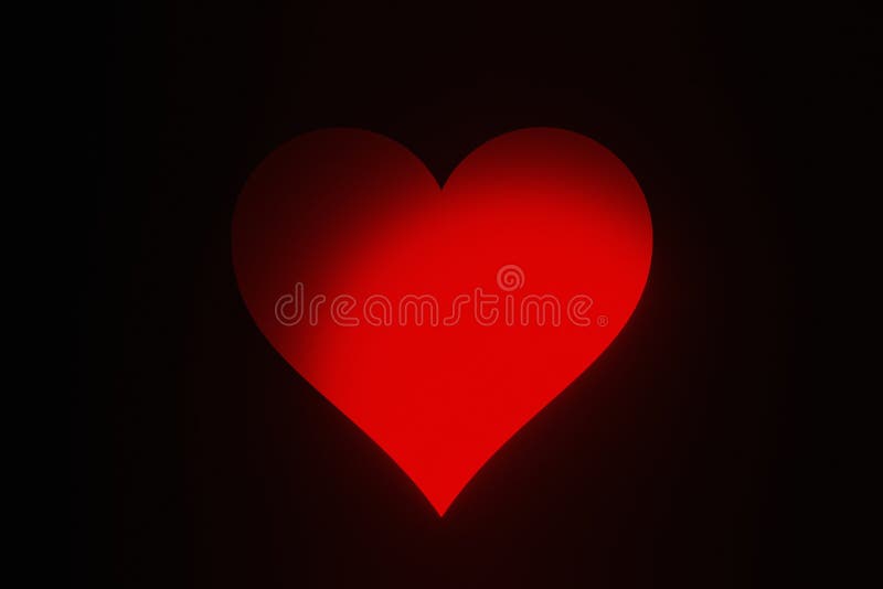 One Red Heart stock illustration. Illustration of color - 168934332