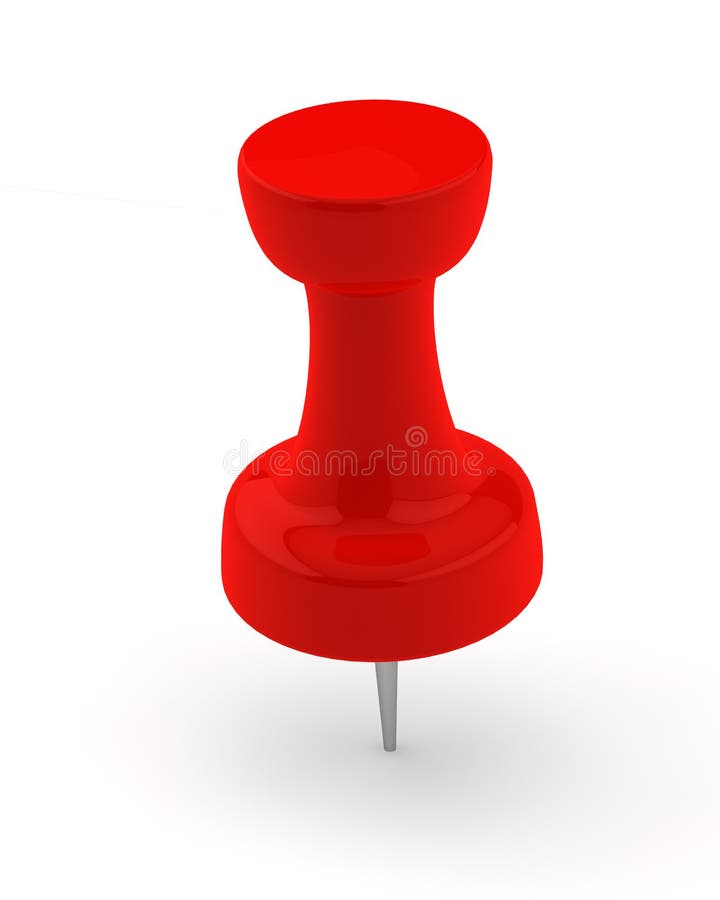 Red Game Piece stock vector. Illustration of player, pawn - 3729538