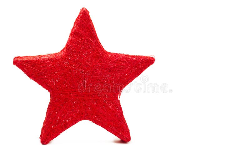 One Red Thread Made Star Stock Photos - Free & Royalty-Free Stock ...