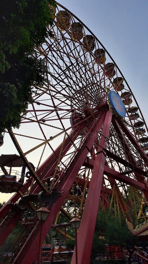 One of the Rides at Dufan Jakarta Indonesia Stock Image - Image of ...