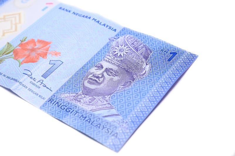 One Ringgit Malaysia Currency Note Stock Photo - Image of design, note ...