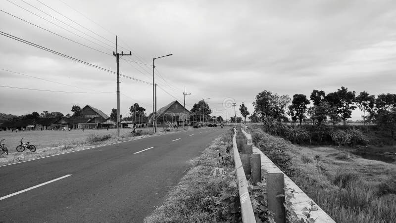 One of the Roads in East Java, Indonesia Stock Photo - Image of east ...
