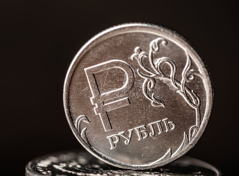 One russian rouble stock photo. Image of interest, finance - 242023928