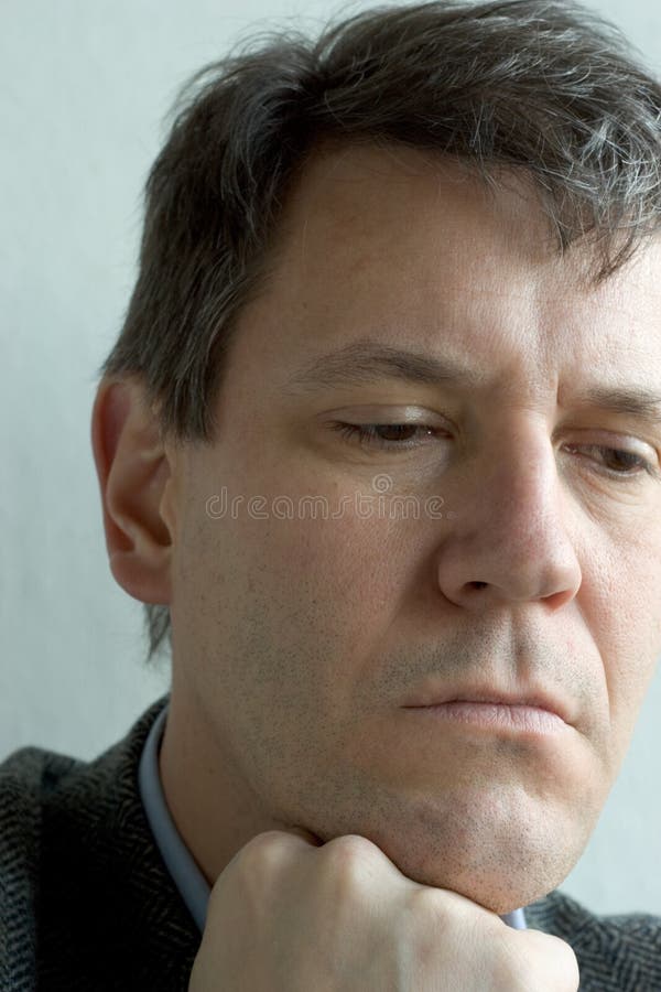 One Serious Man 16 stock image. Image of rock, lost, eyes - 505335