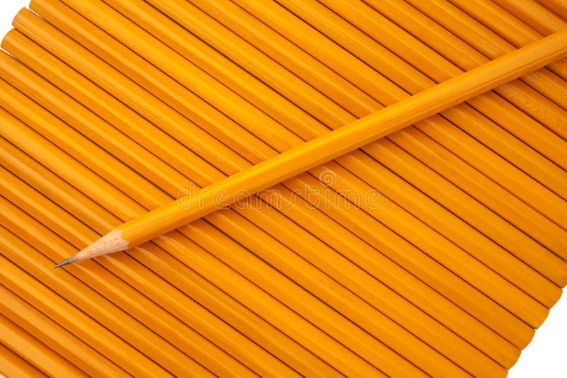 Sharp Pencil stock image. Image of uniqueness, unique - 44462463