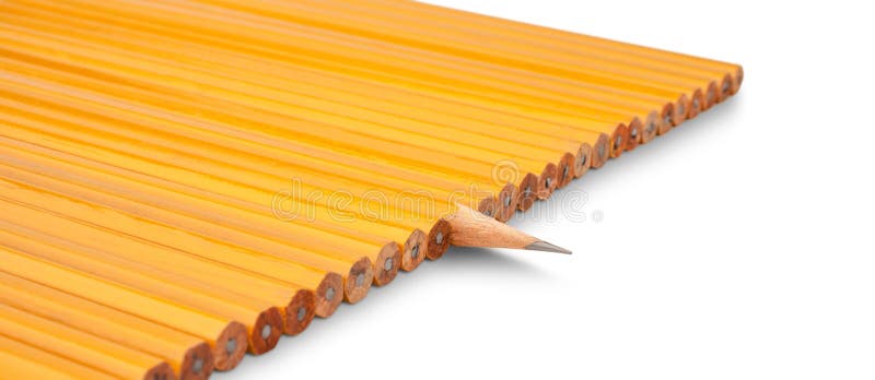 One sharp pencil stock image. Image of sketching, instrument - 66044957