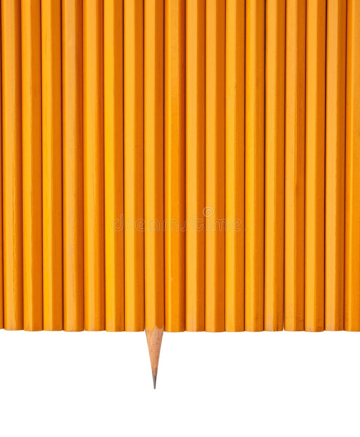 One sharp pencil stock photo. Image of simple, supplies - 66044964