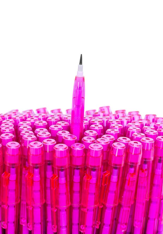 Pencils lid. stock image. Image of creativity, color - 27700065