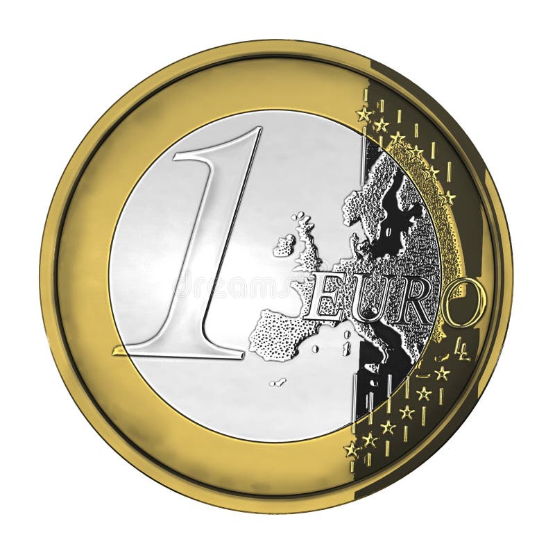 0 Euro coin stock vector. Illustration of thrifty, trade - 14599582