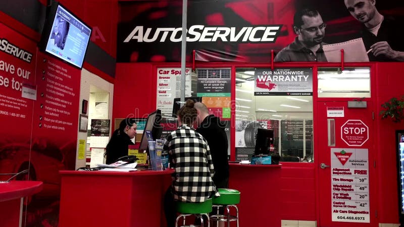 Auto Service, Maintenance Concept. Mechanic Checks the Car, Making ...
