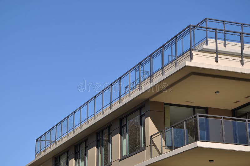 One side of building stock photo. Image of town, high - 24081988