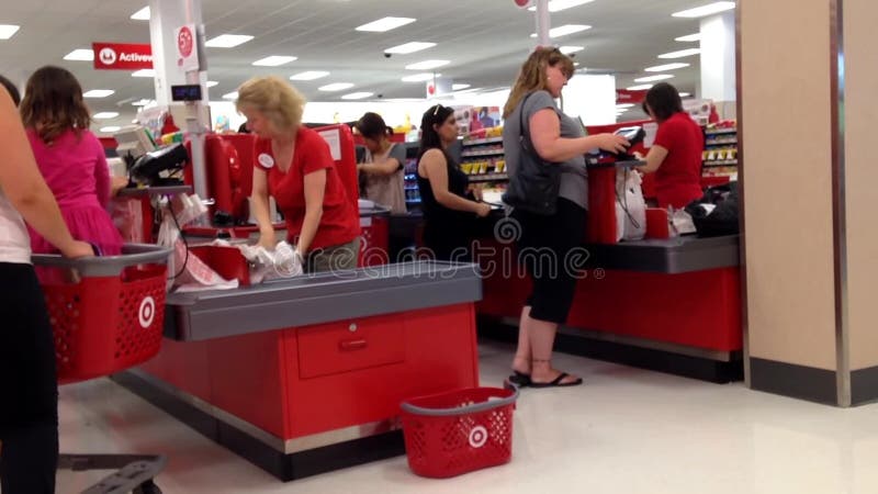 One Side of Check Out Counter Stock Video - Video of service, enjoyment ...