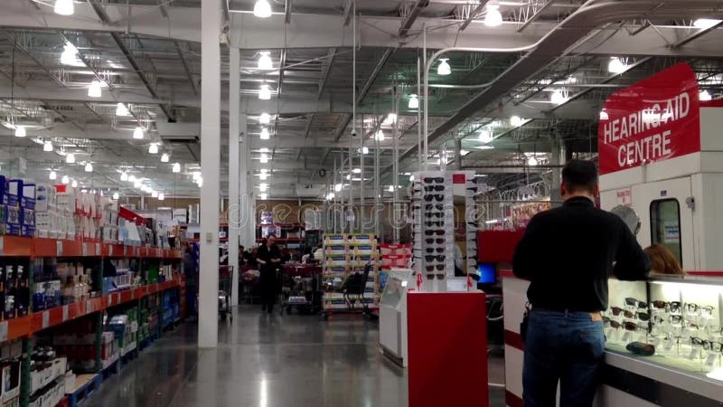 One Side of Shopper Inside Metropolis Shopping Mall Stock Footage ...