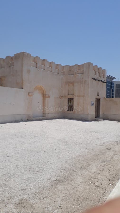 One Side View of Lady& X27;s Pray Hall Doha Stock Image - Image of view ...