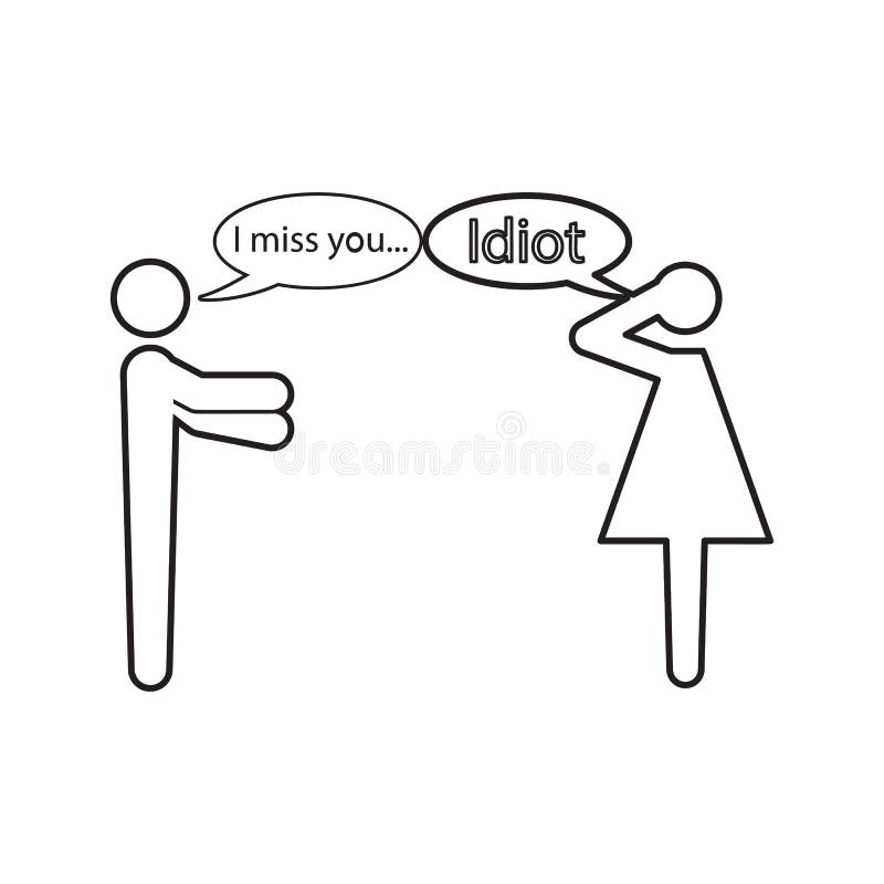 One Sided Love Stock Illustrations – 104 One Sided Love Stock ...