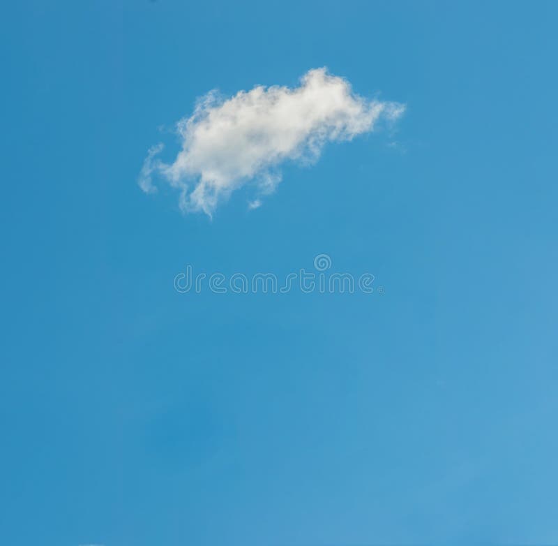 One simple cloud stock photo. Image of abstract, cloud - 111835424