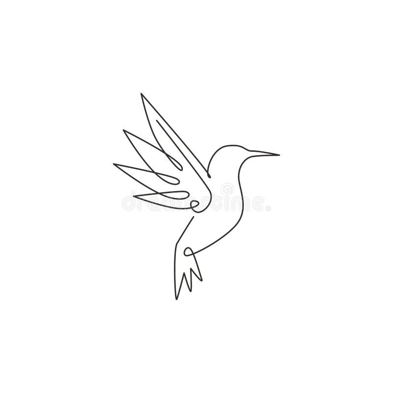 Continuous Line Drawing Hummingbird Stock Illustrations – 226 ... Continuous Line Drawing Hummingbird Stock Illustrations – 226 ...