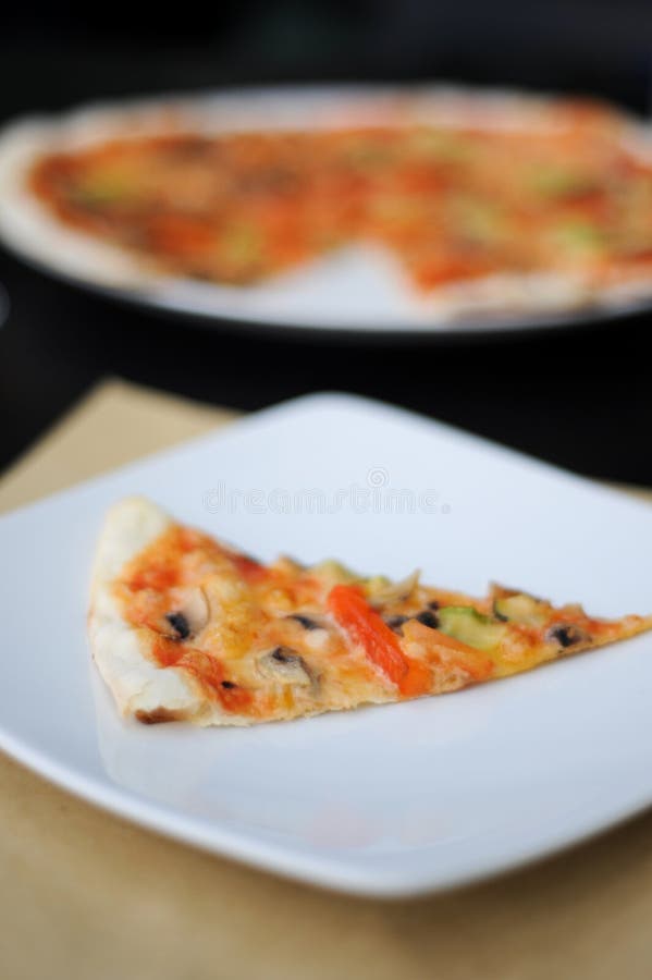 One slice stock image. Image of lunch, gourmet, delicious - 10402905