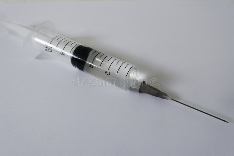 One small injection stock photo. Image of vaccination - 214201118