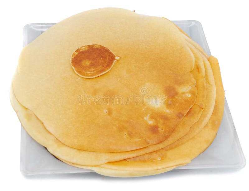 One small pancake stock image. Image of pastry, bakery - 11711827