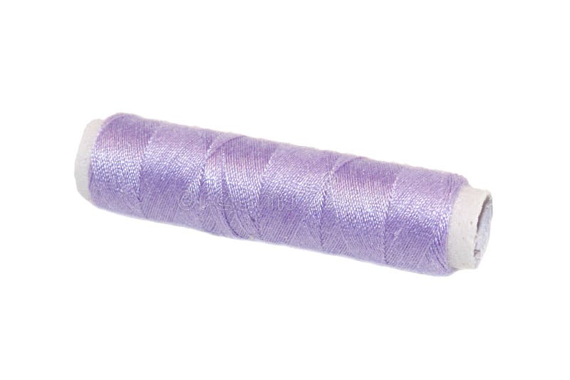 Thread Isolated on White Background Stock Image - Image of object ...