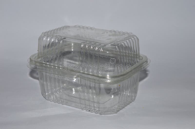 Small Transparent Plastic Box Stock Image - Image of small, plastic ...