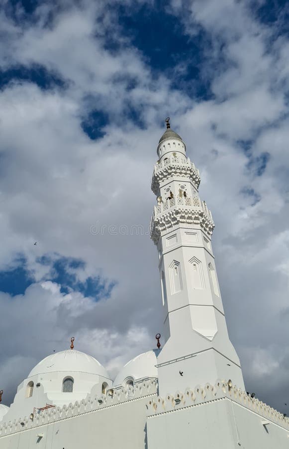 One of Some Towers of Quba Mosque, Medina Stock Photo - Image of medina ...