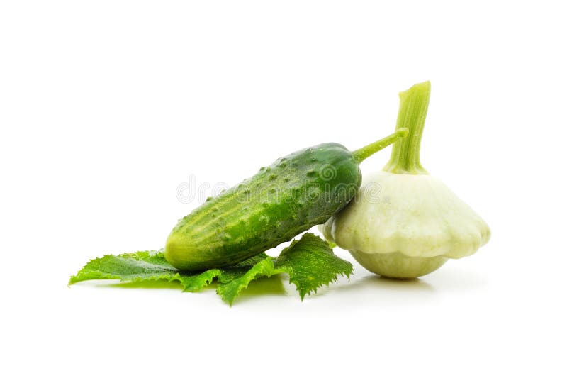 One squash with cucumber stock photo. Image of healthy - 226004816