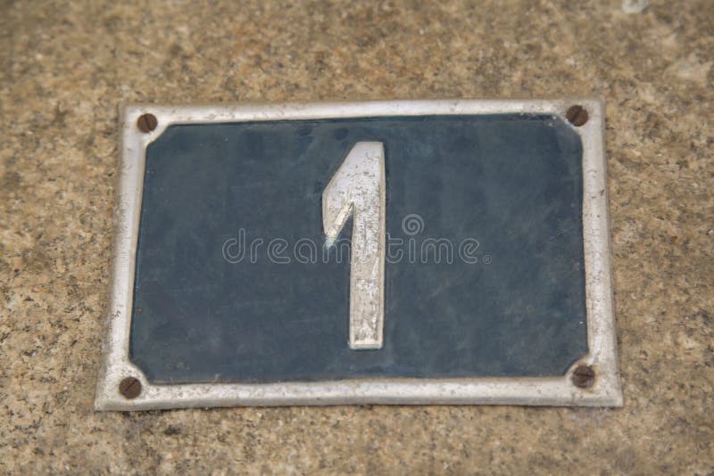 One on Stone Wall stock photo. Image of home, facade - 191823788