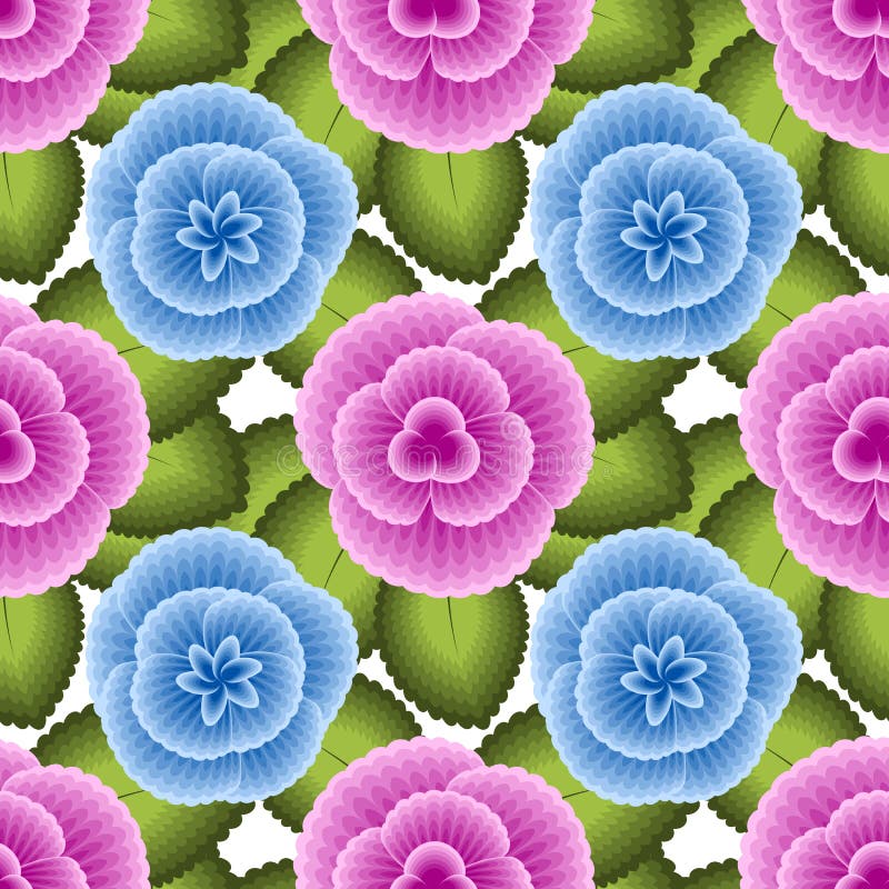 One Stroke Seamless Pattern Stock Vector - Illustration of bouquet ...