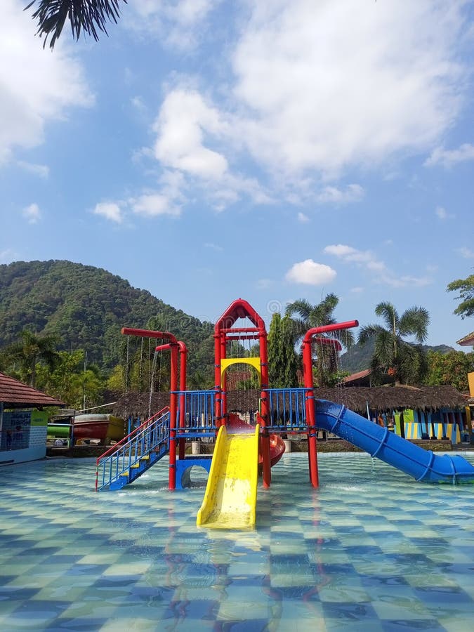 One of the Swimming Pools in Indonesia Editorial Stock Photo - Image of ...