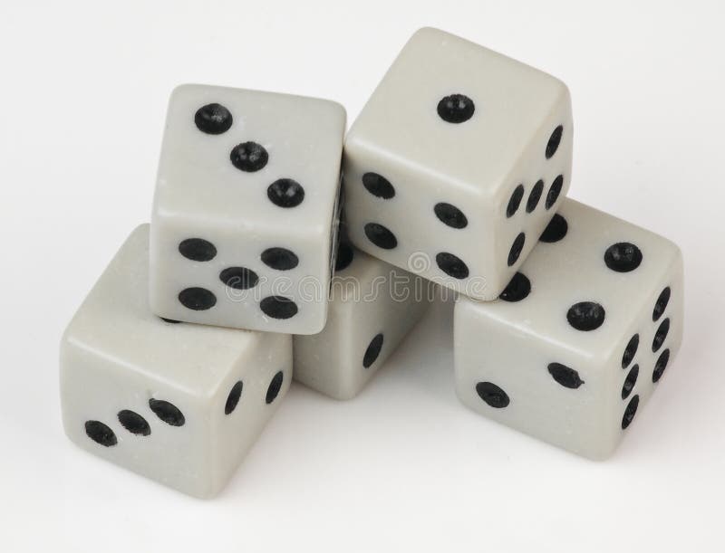 Number Of Dice From The Dice Stock Image - Image of color, block: 22511291