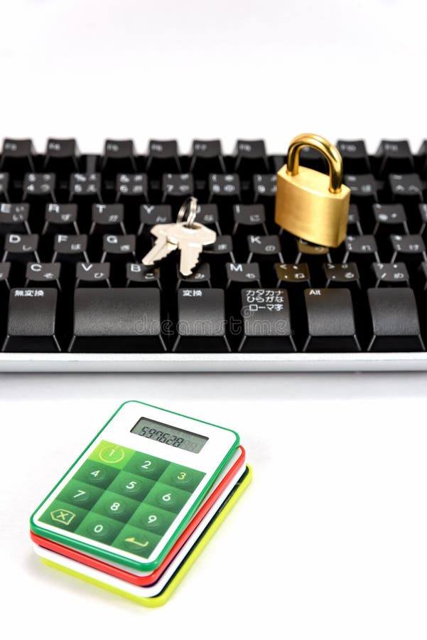 One Time Password Card. stock image. Image of authenticate - 59830175