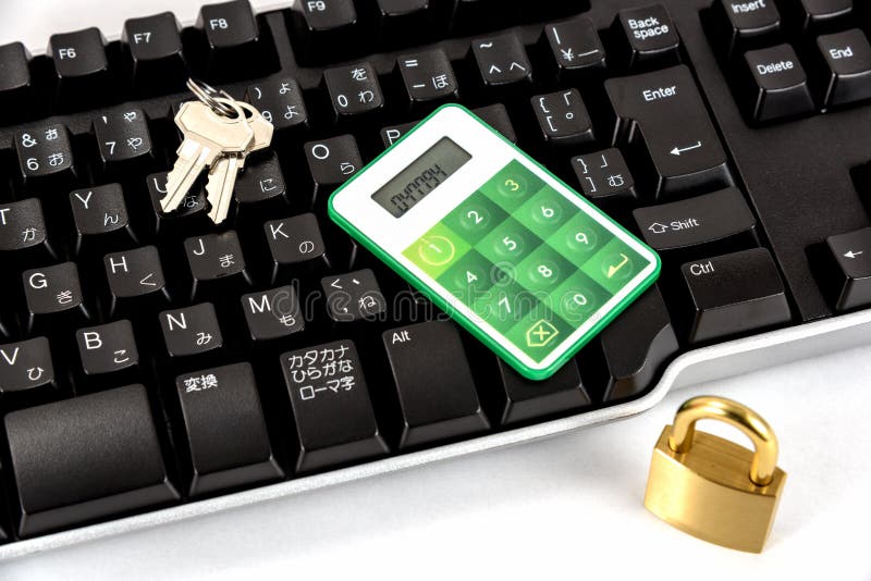 One-time Password ,e Banking Stock Image - Image of identity, bank ...