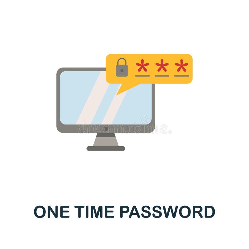 One Time Password Stock Illustrations – 135 One Time Password Stock ...