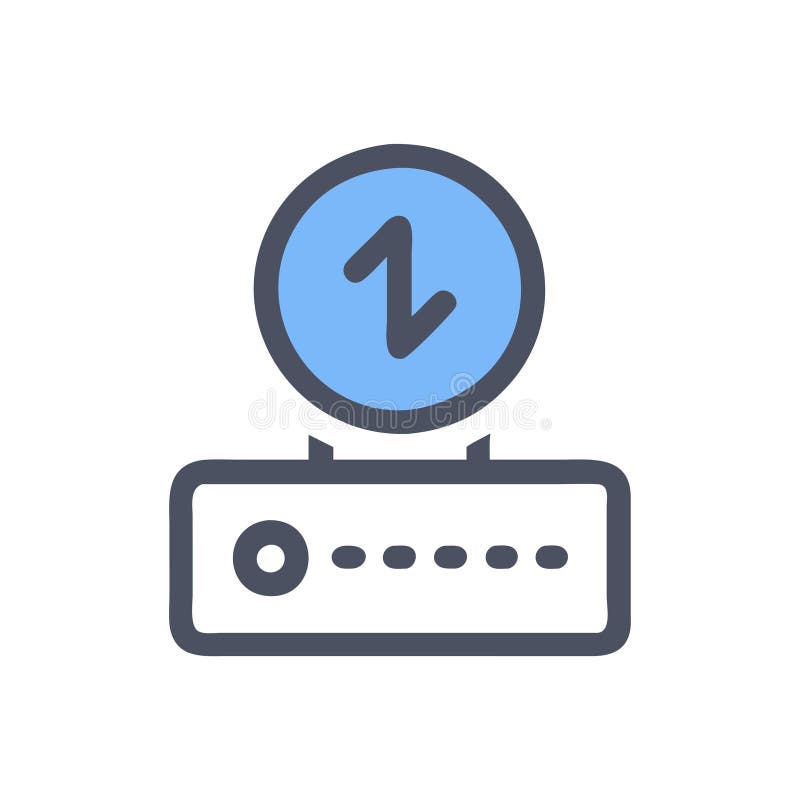 One-Time Password Icon for Security Stock Illustration - Illustration ...
