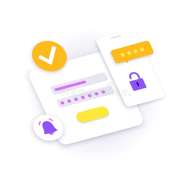 Phone Otp Stock Illustrations – 197 Phone Otp Stock Illustrations ...