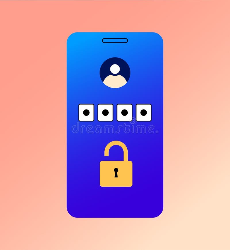 One time password stock vector. Illustration of step - 252271309