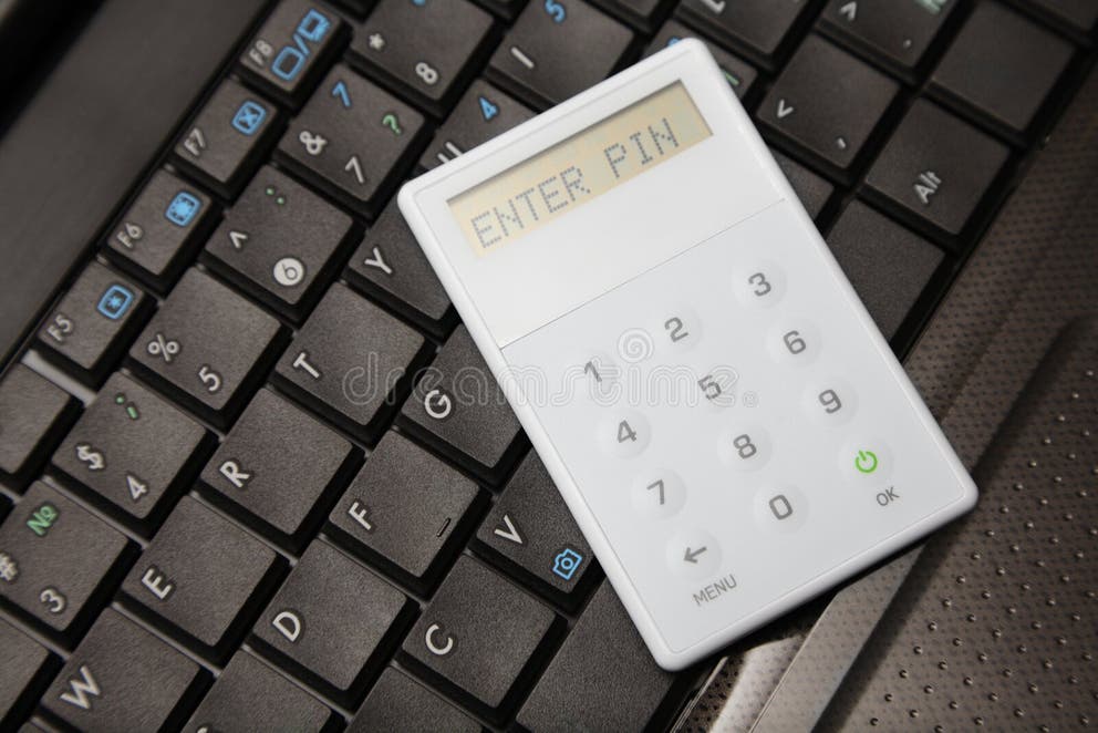 One-Time Password (OTP) Token Stock Image - Image of security, computer ...