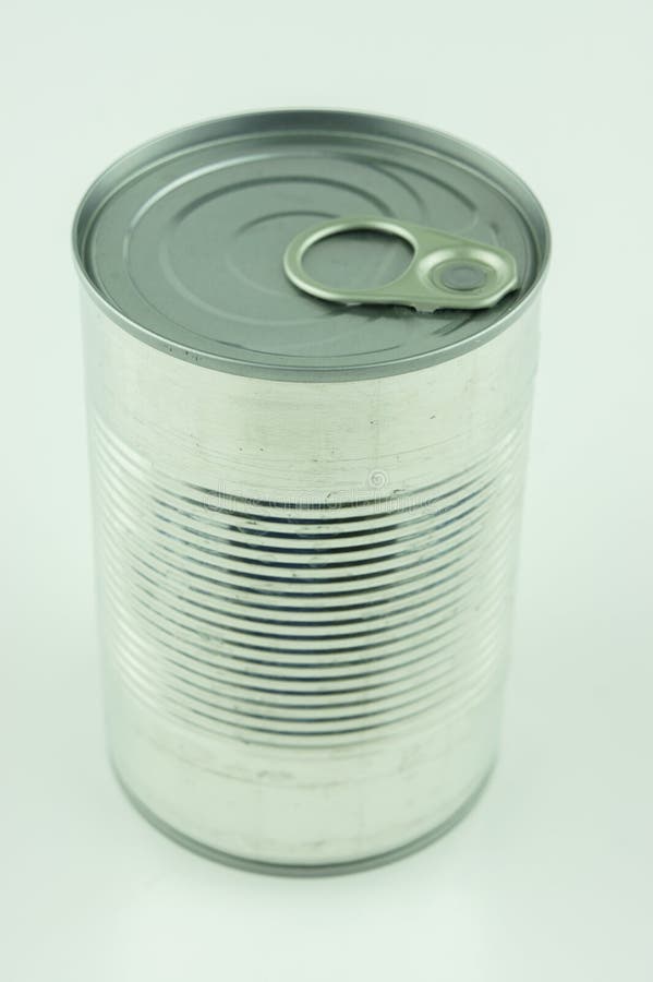 One tin box stock image. Image of steel, isolated, shiny - 38393759