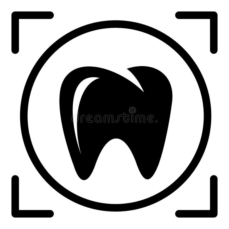 One Tooth Icon, Simple Style Stock Vector - Illustration of molar ...