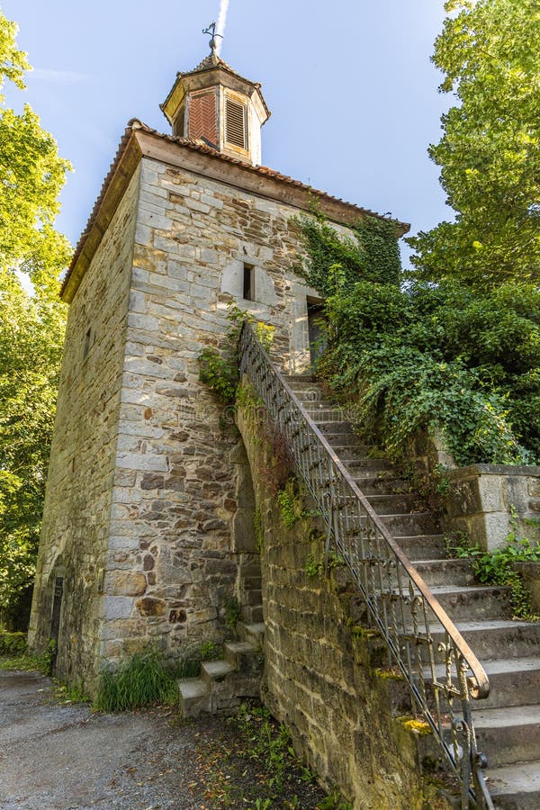 One of the Towers of the Castle Schaumburg in Lower Saxony, Germany ...