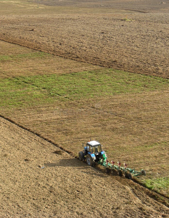 One tractor stock image. Image of agriculture, growth - 7372359