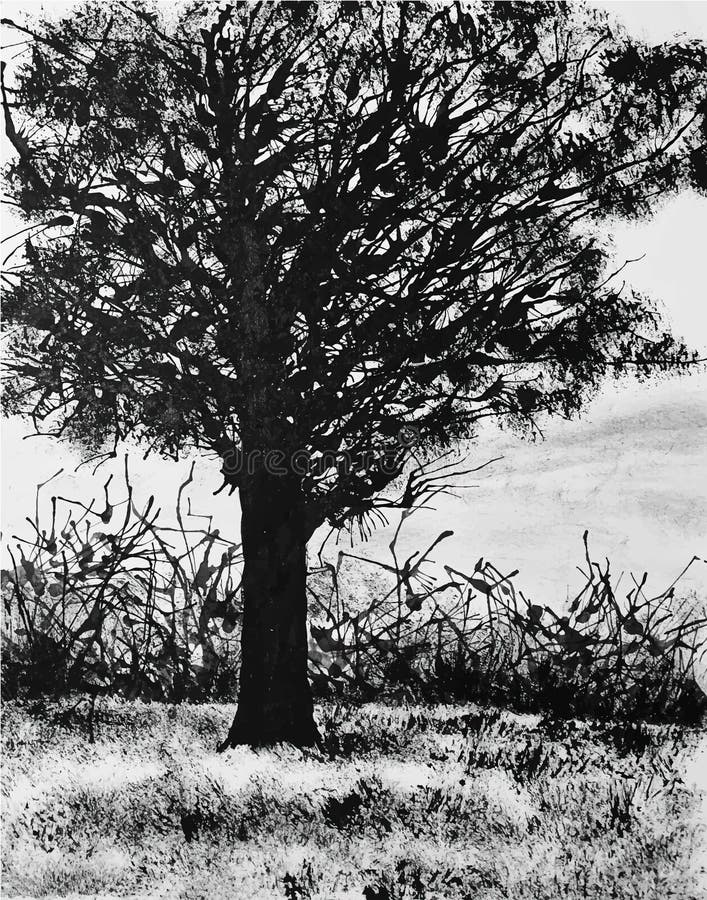 Treetops Silhouette Stock Illustrations – 65 Treetops Silhouette Stock ...