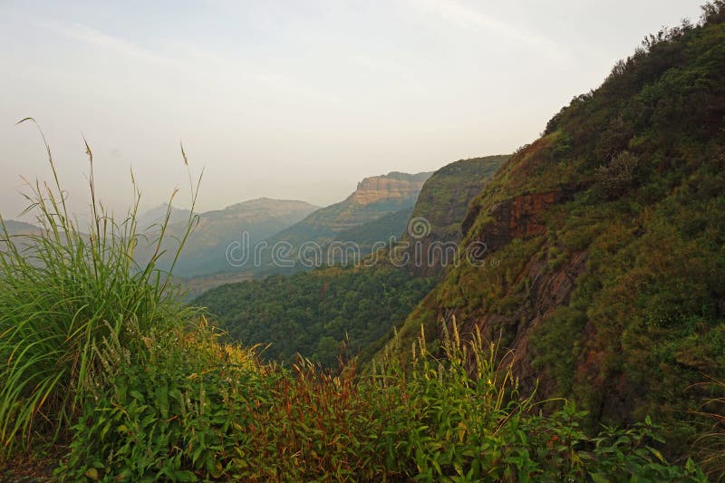 One Tree Hill Point Matheran Stock Photo - Image of travel, point ...