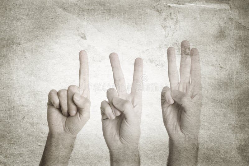 One,two,three stock photo. Image of vignetting, artifact - 7255040