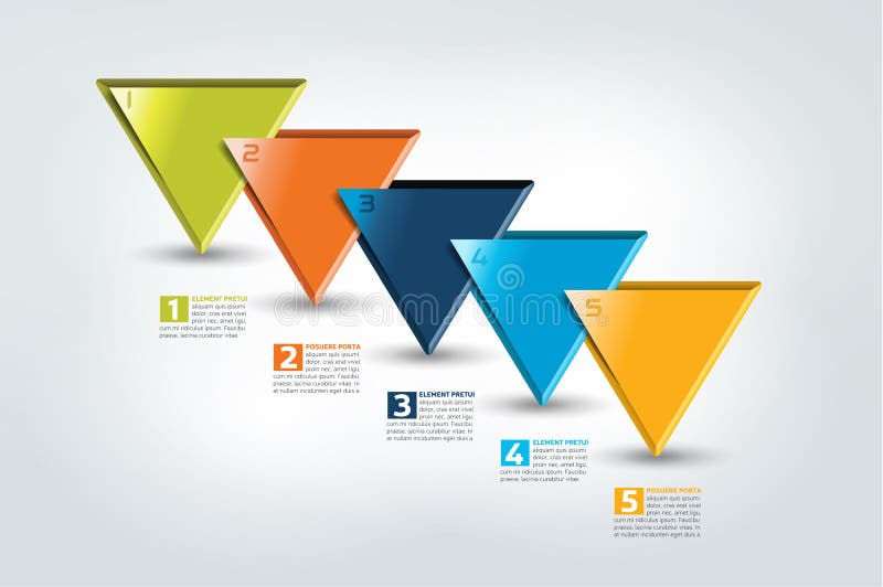One, Two, Three Step Template. Step by Step Infographic Boxes with ...