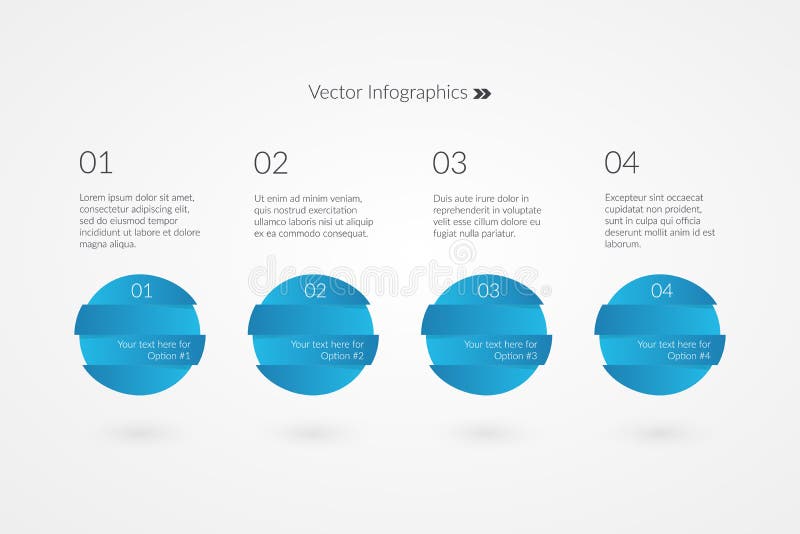 One Two Three Four Step Vector Infographics. 1 2 3 4 Progress Stock ... One Two Three Four Step Vector Infographics. 1 2 3 4 Progress Stock ...
